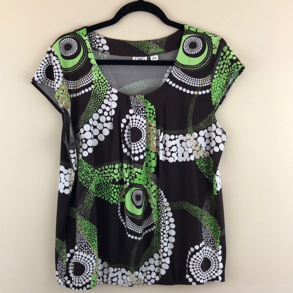 Cato | Tops | Cato Stretch Blouse Large | Poshmark